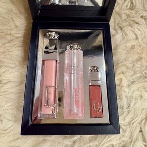 Dior | Makeup | New Nib Dior Addict Natural Glow Lip Essentials Gift ...